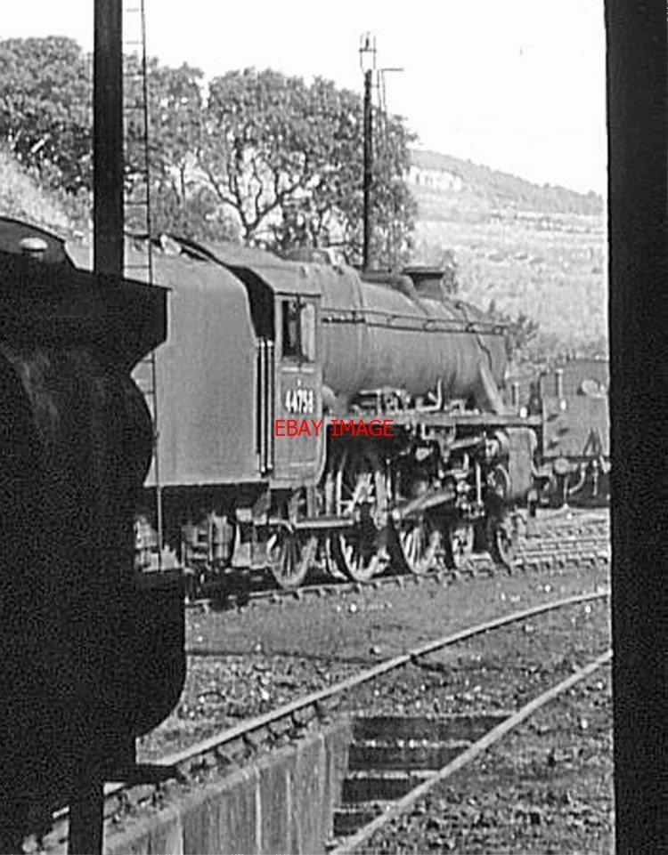 PHOTO CARNFORTH MPD 7.7.68 STANIER BLACK FIVE 44758 IN STEAM AT THE ...
