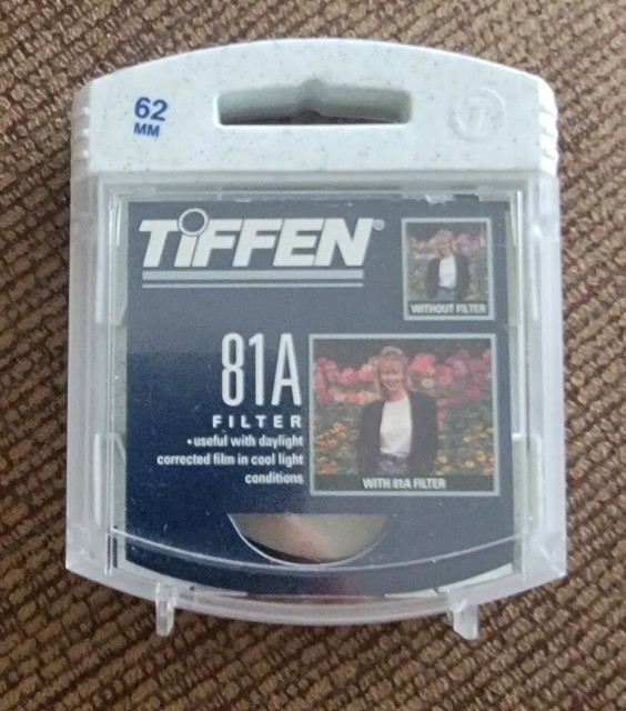 Tiffen 81A (6281A) 62 mm Filter for sale online | eBay