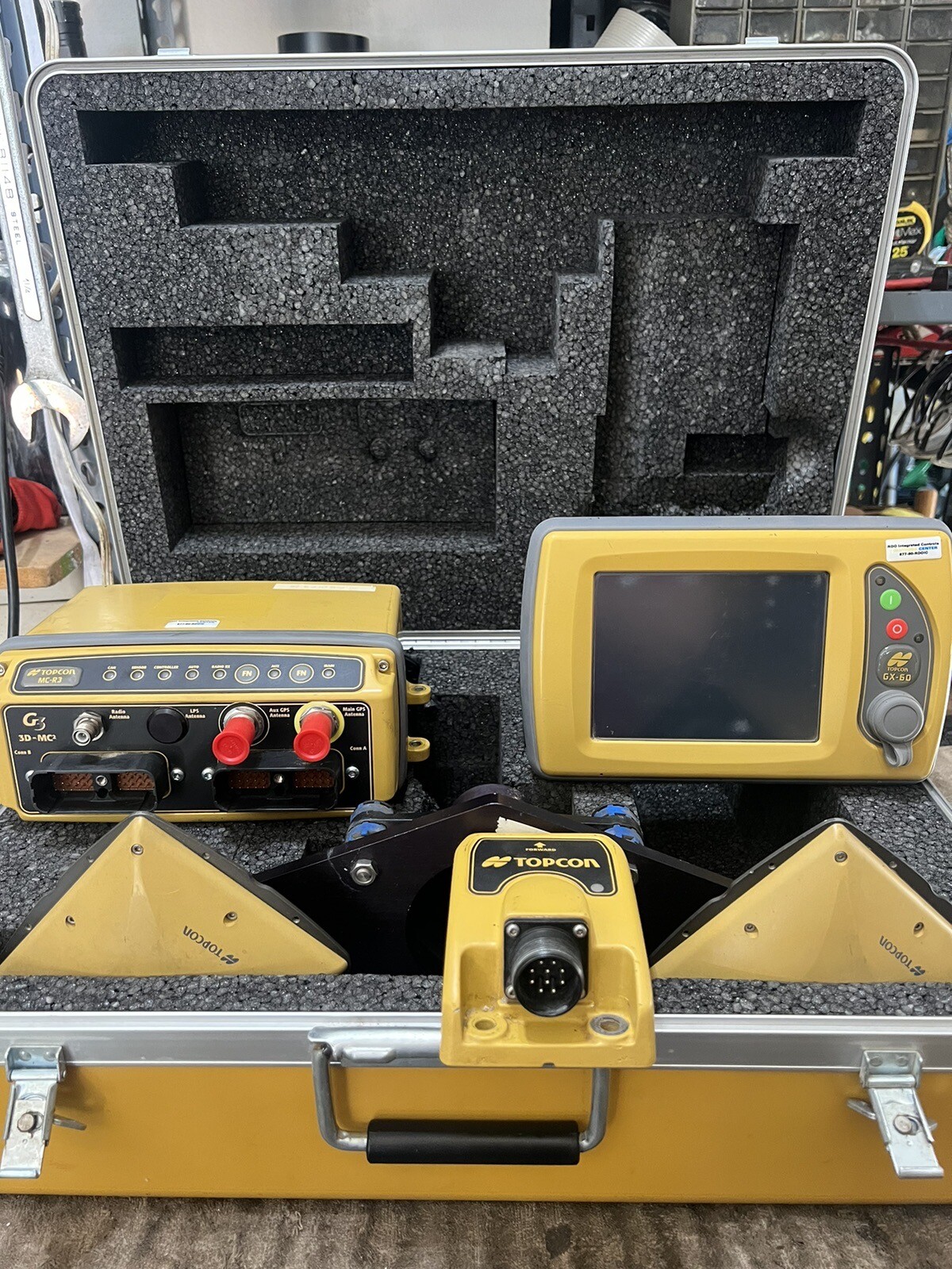 Topcon MC-R3 3D-Mc2 Dozer Machine W/ GX-60 Control Box | eBay