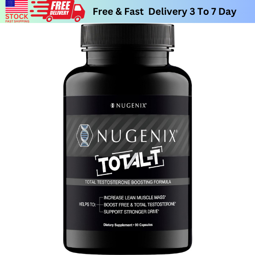 Nugenix Total-T Testosterone Booster for Men 90 Caps | Muscle, Energy ...