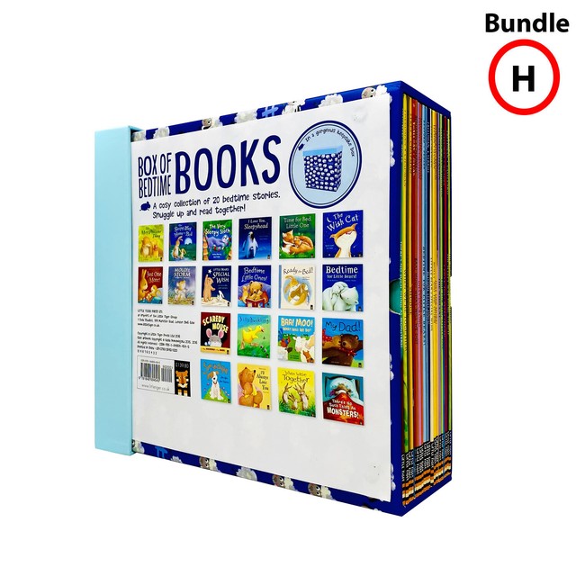 Little Tiger Press Bedtime Stories Collection of 20 Story Books Kids ...