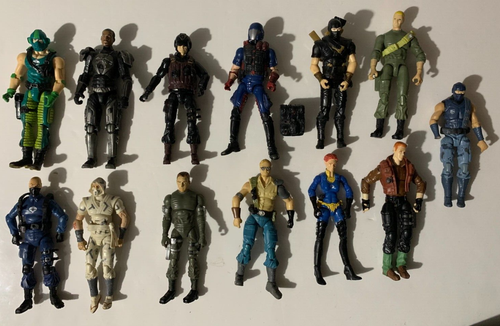 MODERN GI JOE 13 FIGURE LOT HASBRO | eBay
