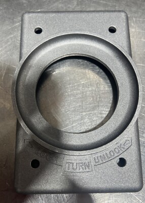 Hubbell HBL20406 HubbelLock Aluminum Plate Nos Surplus | eBay