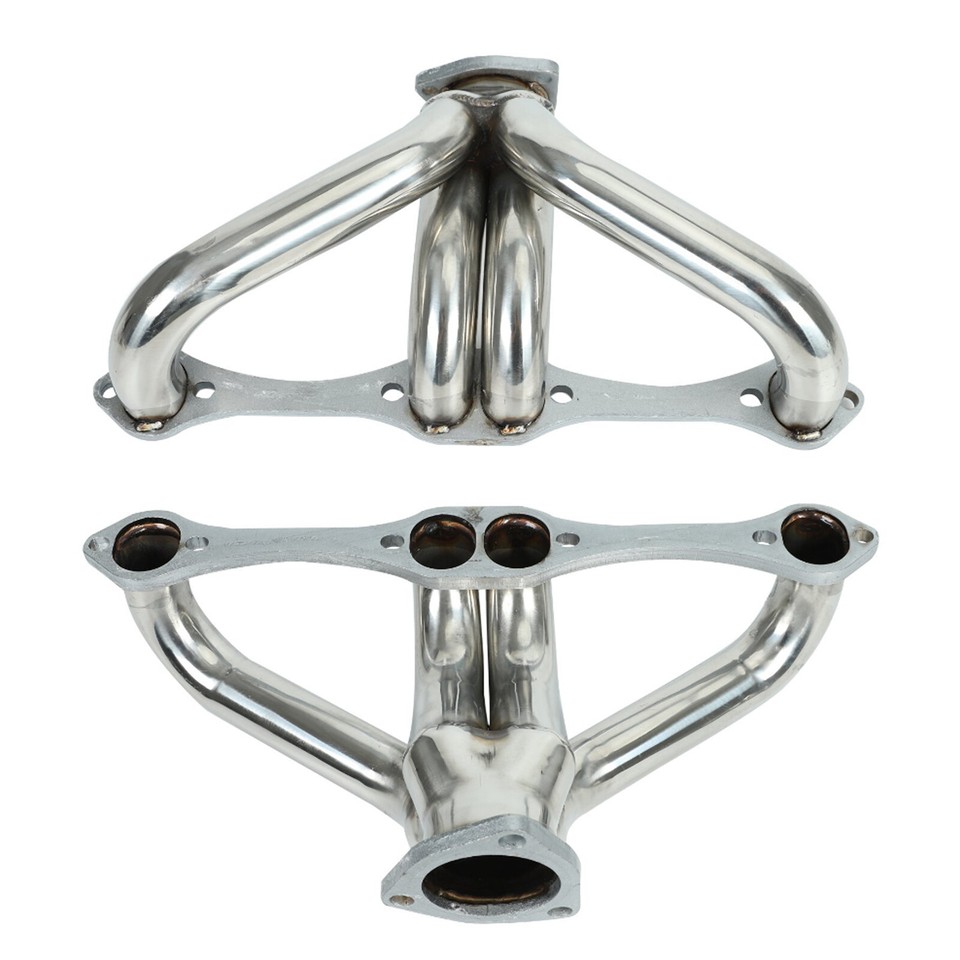 Stainless Exhaust 1 5/8" Tight Tuck Street Rod Header for Small Block ...