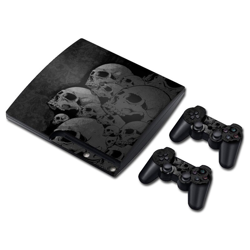 Cover Sony PS3 Slim Skins PlayStation 3 Biohazard Skin Sticker and 2 ...