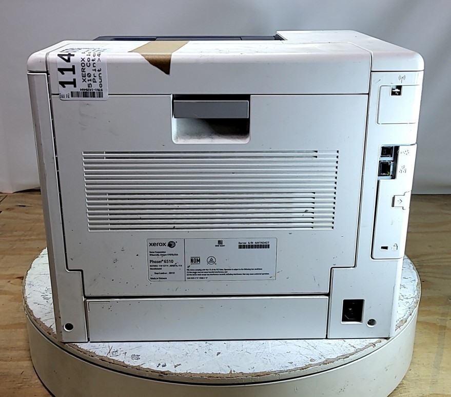 XEROX Phaser 6510 Color Laser Printer Page Count 4k SEE NOTES | eBay
