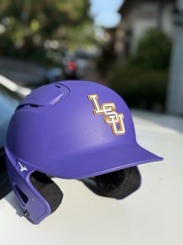 LSU TIGERS CWS CUSTOM MIZUNO BASEBALL BATTING HELMET NEW | eBay