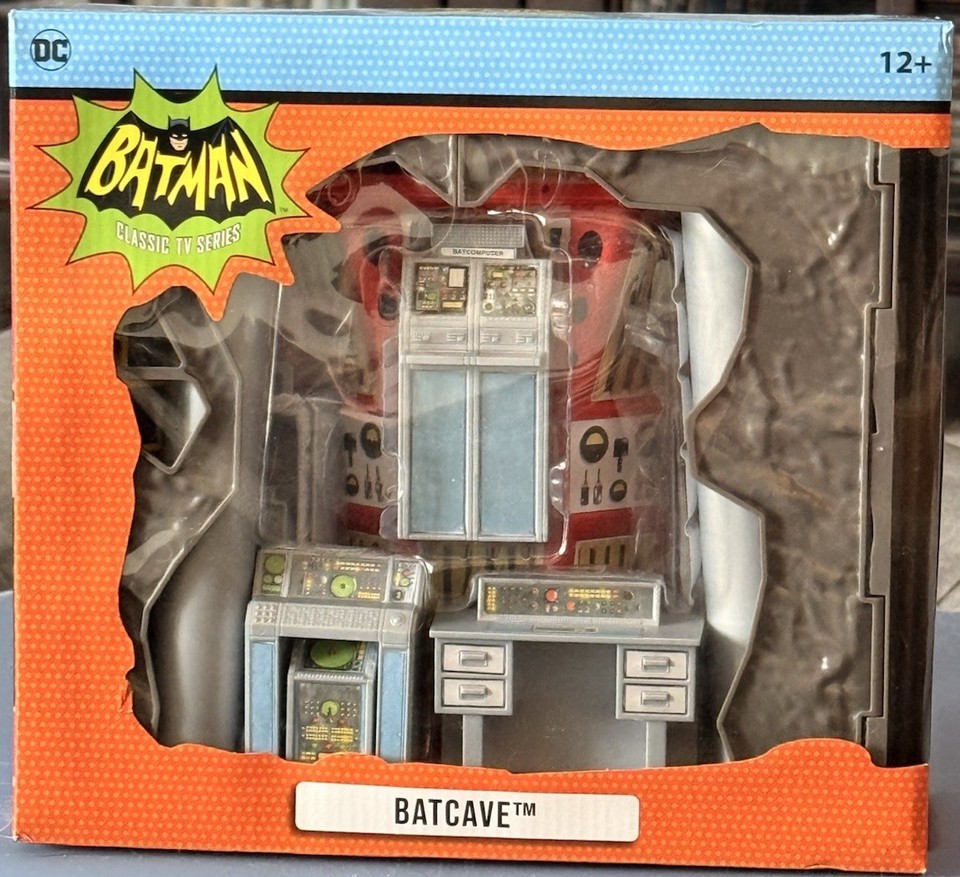 NIB💥BATMAN CLASSIC TV SERIES BAT CAVE DC RETRO 1966 TOY PLAY SET ...