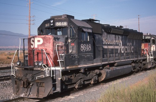 MS Original Slide SP Southern Pacific SD40M-2 #8646 - Monolith CA 2003 ...