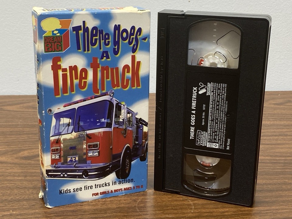There Goes a Fire Truck (VHS, 1993) Will Combine Shipping 85365070233| eBay