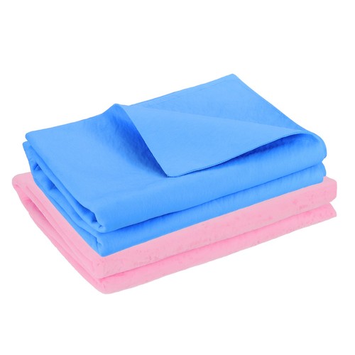 2 Pcs Shammy Cloth for Car Drying, 34 x 25 Inch Chamois Towel, Pink ...