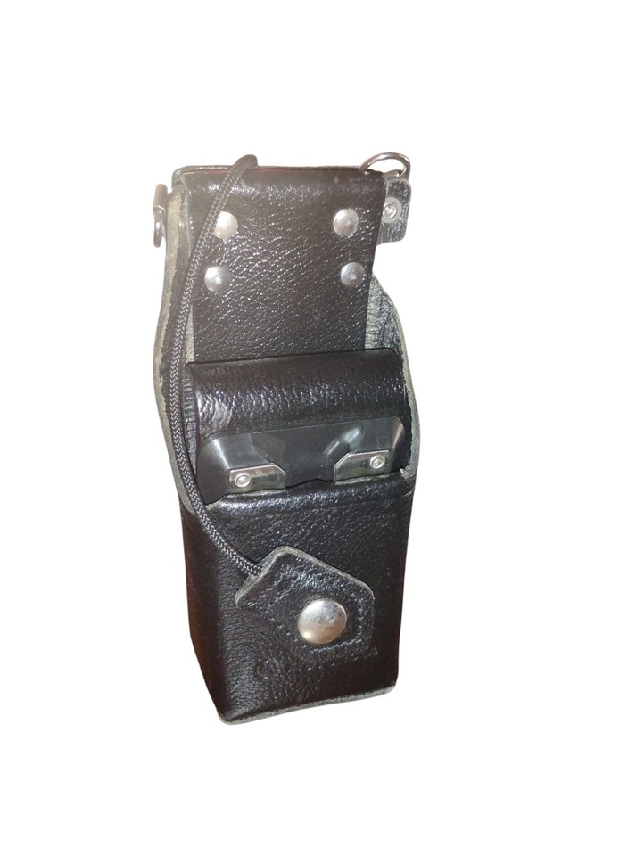 Used Motorola Leather Carry Case w/ Swivel NNTN4115A MT 1500, PR1500 ...