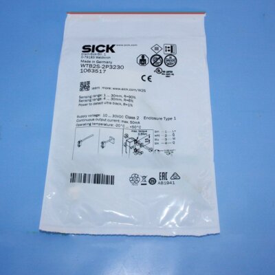 One New Sick WTB2S-2P3230 Proximity Sensor Quality Assurance Expedited ...