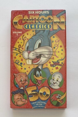 Six Hours Cartoon Classics Volume 1 (VHS, 1989) 84296053407| eBay