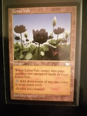 MtG -Lotus Vale (Weatherlight) | eBay