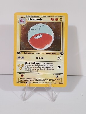 Pokémon TCG - Electrode - Jungle - 2/64 Holo 1st Edition Holo Rare | eBay