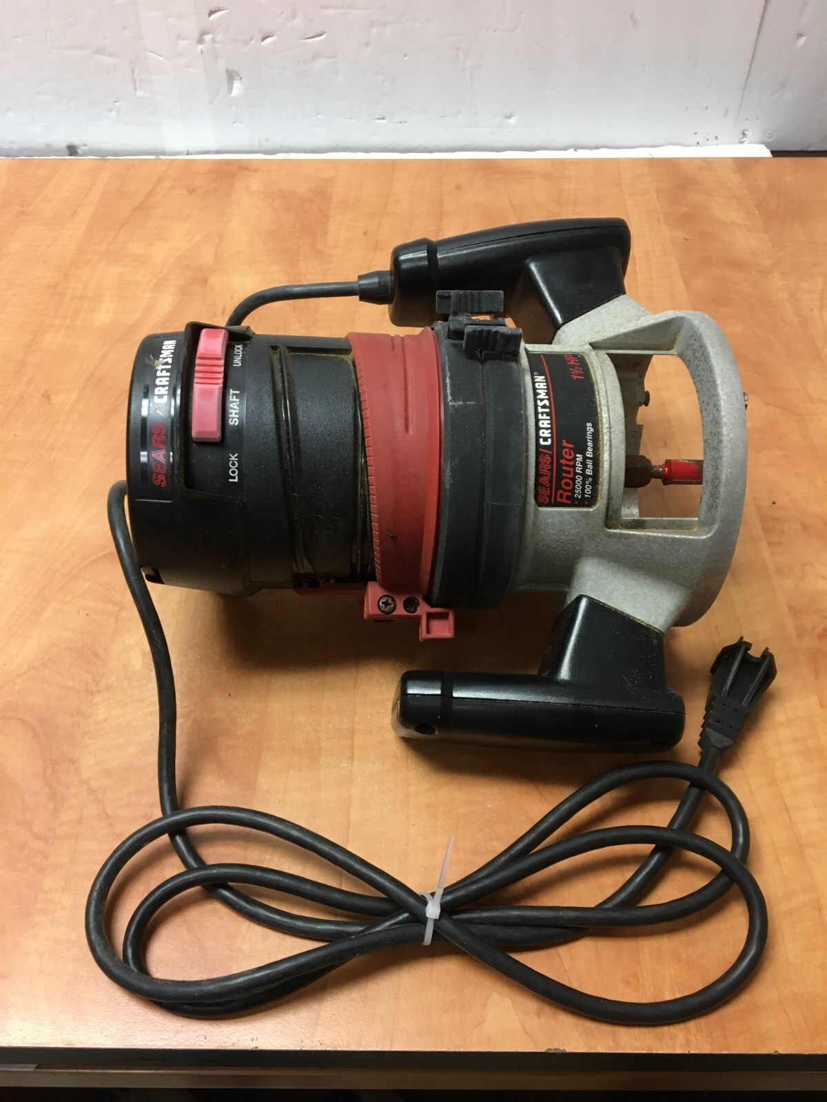 Sears Craftsman USA 1.5 HP Router 315.174710 8 Amps 25,000 RPM Working ...