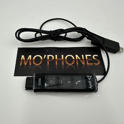 Plantronics DA85 USB-A & USB-C Adapter for HW-series QD Headset to ...