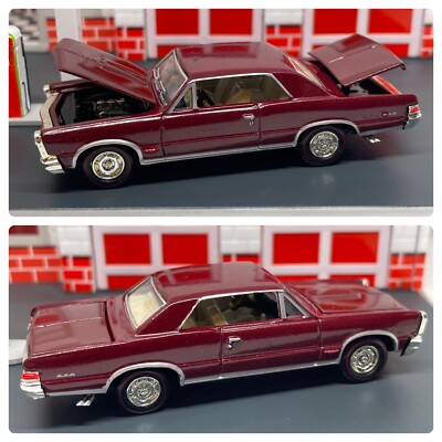 1965 65 Pontiac GTO Burgundy 1/64 Opening Hood & Trunk | eBay