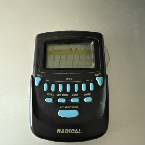 Solitaire Handheld Electronic Game Radica 3620, Preowned Tested | eBay