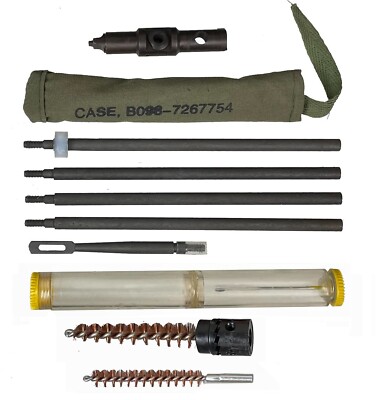 M1 Garand Buttstock Cleaning Kit,Oiler Brass Brush 8-32 TPI 5PC in ...