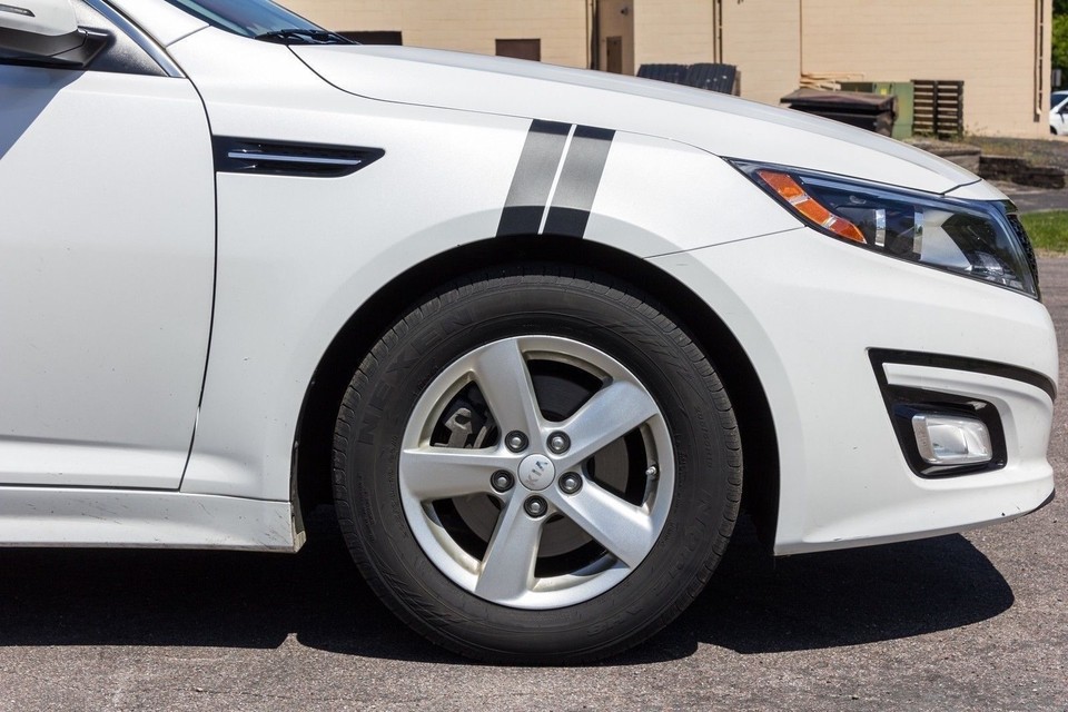 Hash Mark fender decals Racing Graphics 2010 - 2017 fits Kia Optima | eBay