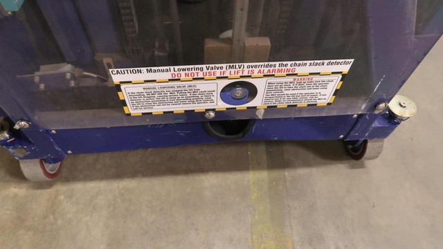 Ballymore PS-150L Rolling Power Stocker Lift Manlift for sale online | eBay