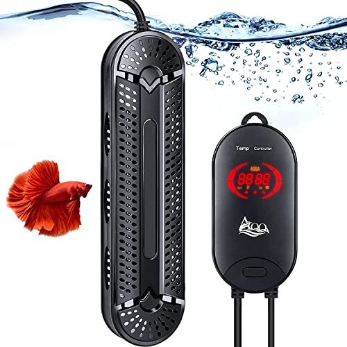 Aquarium Heater 500W Fish Tank Heater with Double Explosion-proof Quartz Tube... | eBay