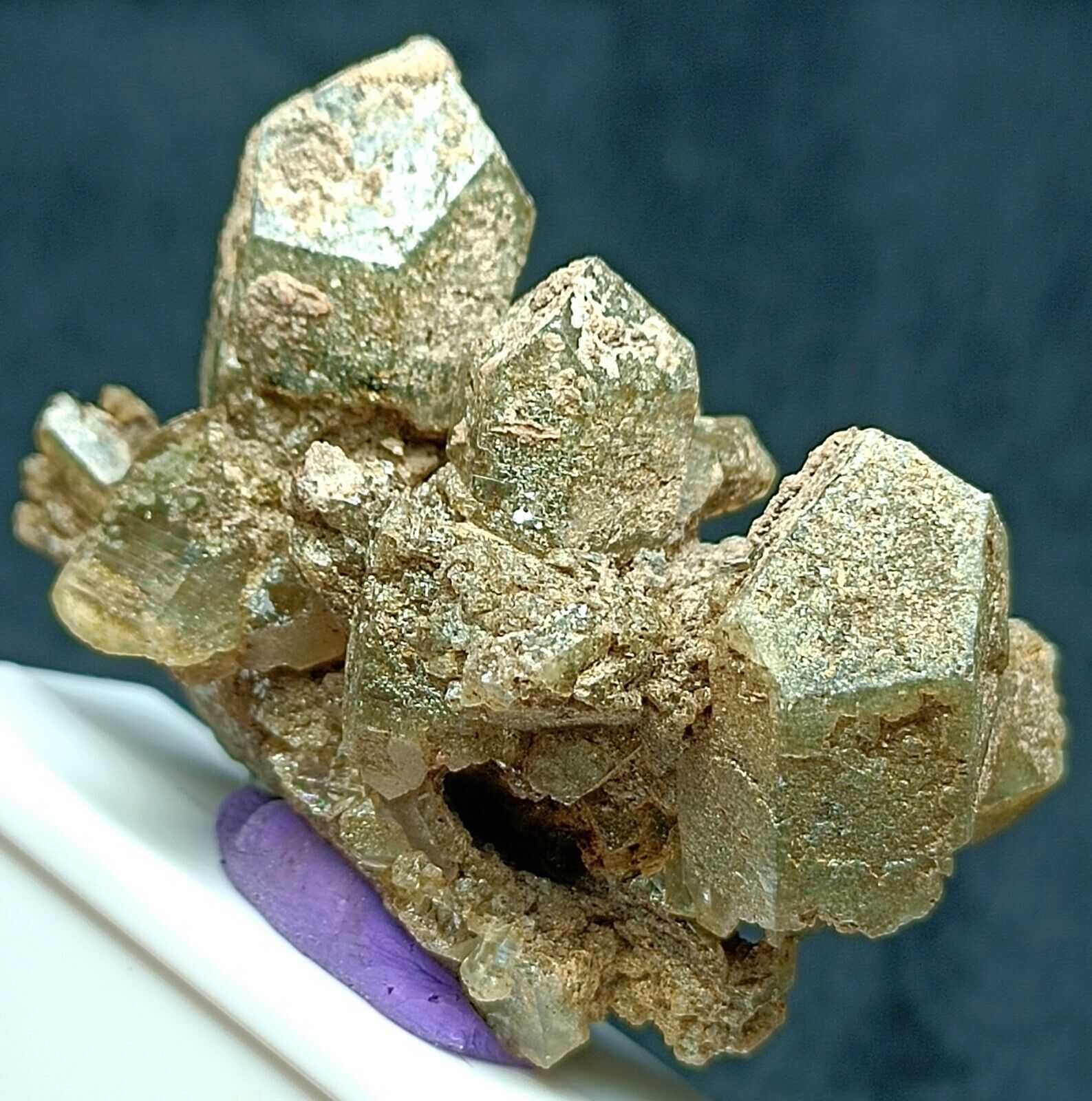 29g Green Chlorite Quartz Crystals Cluster beautiful Collectable Specimen- Pak | eBay