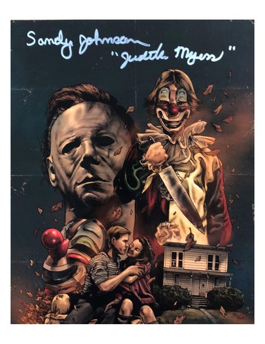 8x10" Halloween Print Signed by Sandy Johnson 100% + Monopoly Events ...