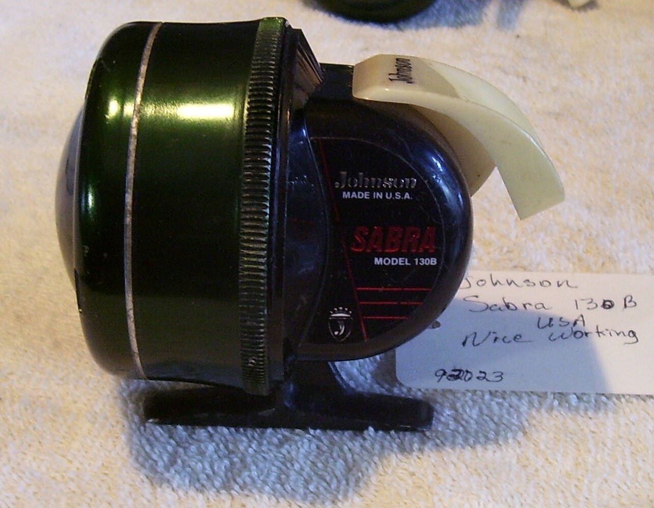 92023 JOHNSON SABRA 130B REEL SMOOTH WORKING USA READ TAG EXCELLENT | eBay