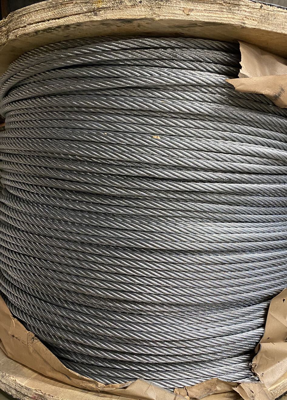 5/16" Galvanized Aircraft Cable Steel Wire Rope 7x19 (2000 Feet) | eBay
