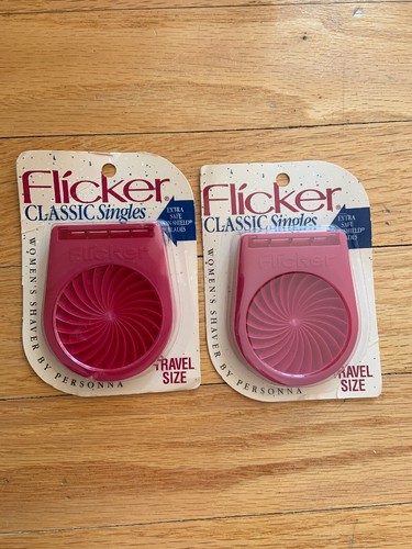 Vintage Flicker Classic Single Razor Travel Size 1994 Nos Lot Of 2 | eBay