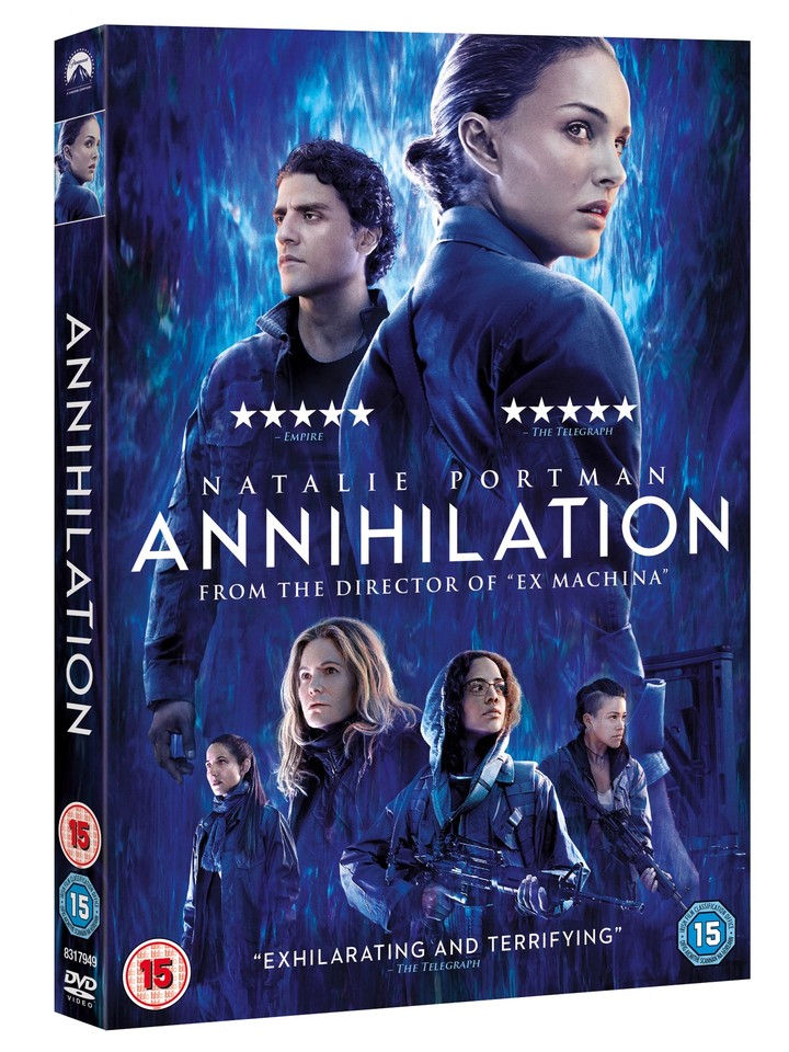 Annihilation (DVD) Tuva Novotny Tessa Thompson Gina Rodriguez Cosmo ...