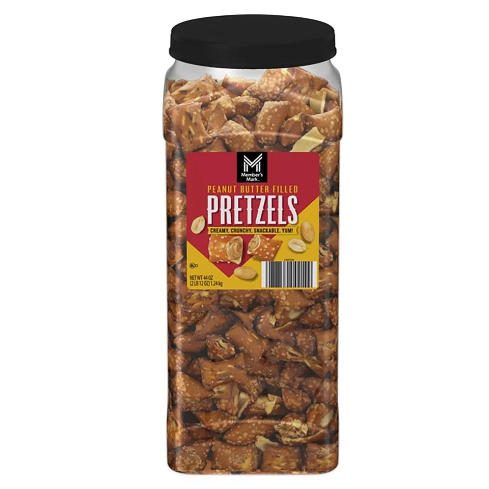 2 PACK Member's Mark Peanut Butter Filled Pretzels (88 oz.) | eBay