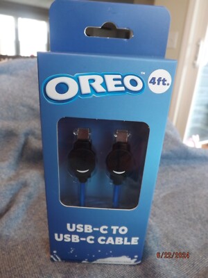 Oreo Cookie USB-C Cable--4 Ft--Brand New | eBay