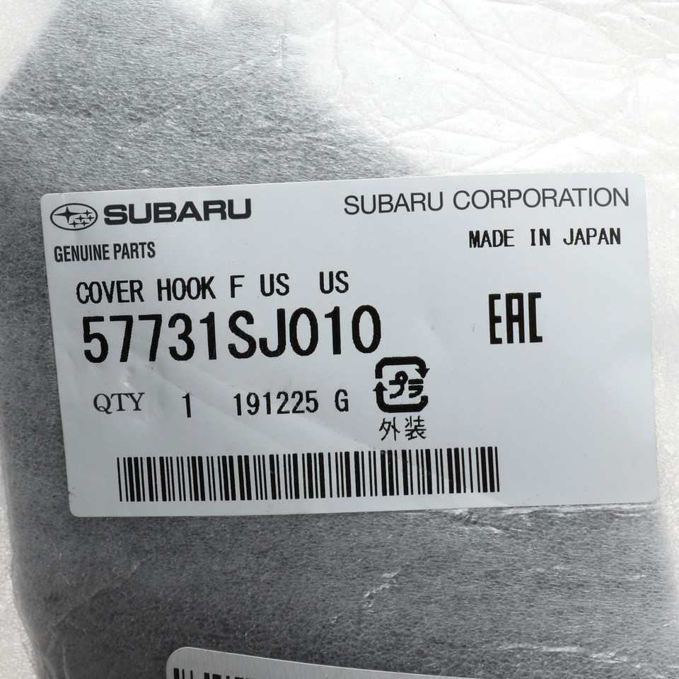 OEM NEW 2019-2021 Subaru Forester Front Bumper Tow Hook Eye Cap Cover ...