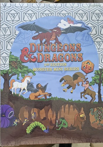 Dungeons & Dragons 1st Edition Monster Mini Series Sealed Display (24 ...