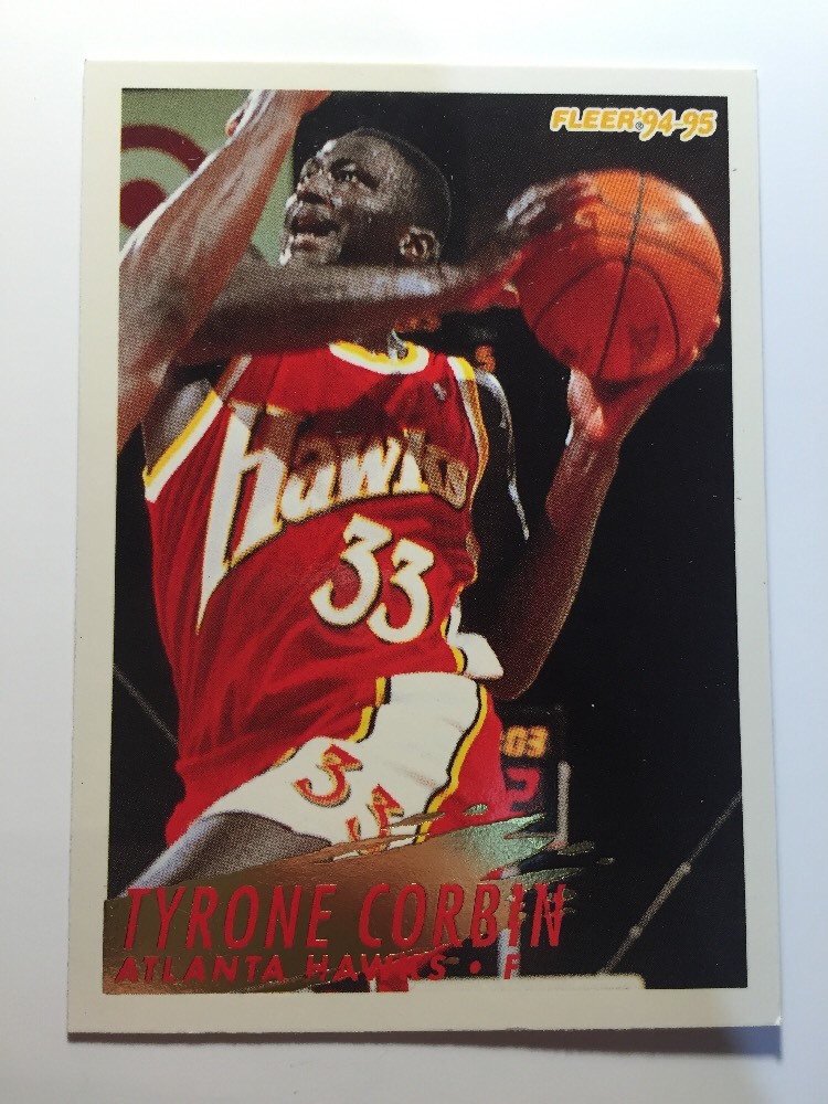 Fleer'94-95 Card N4 Tyrone Corbin | eBay UK
