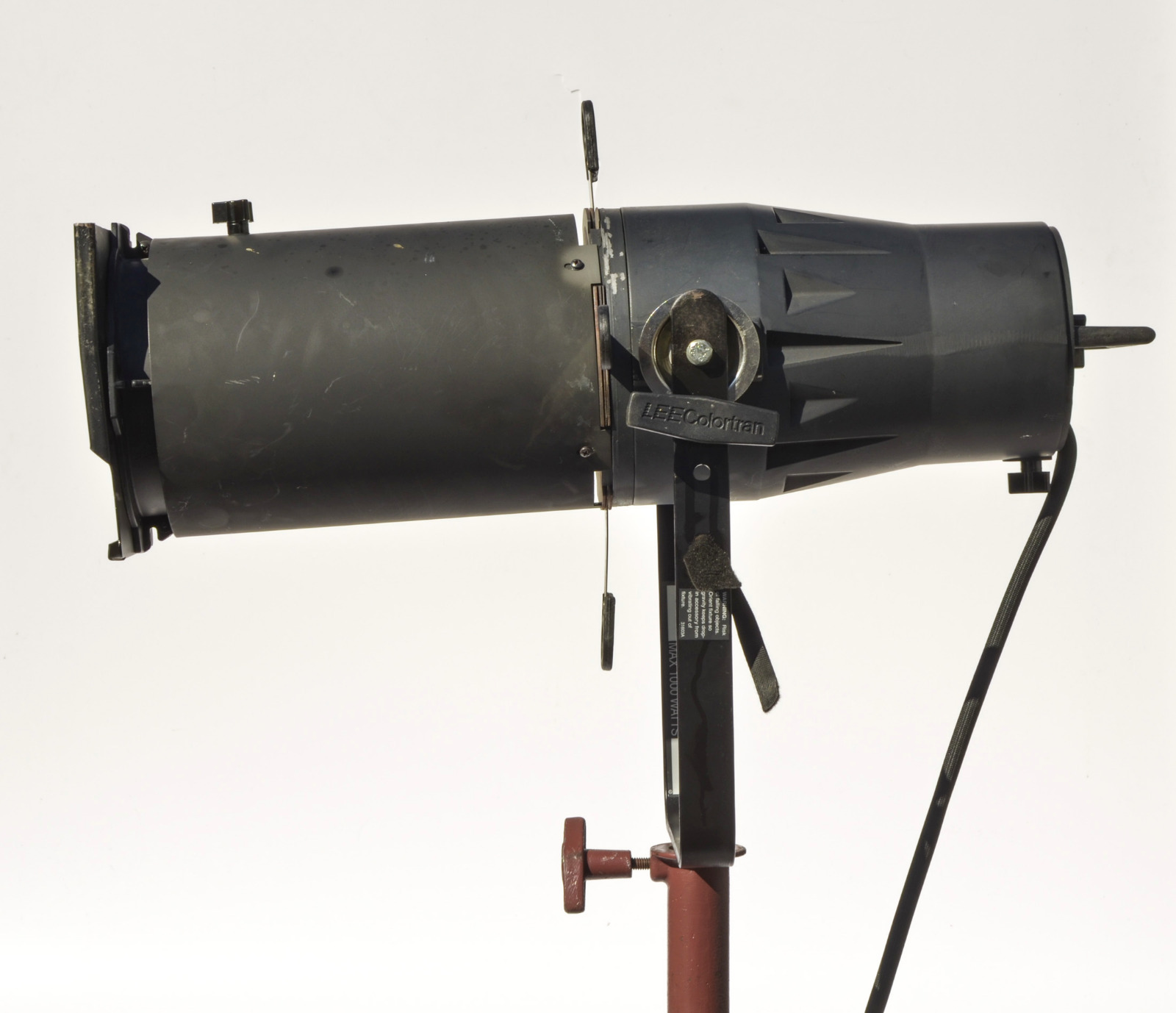 Colortran Spot Projector Ellipsoid 50° Quartz Light 750w Adjustable w ...