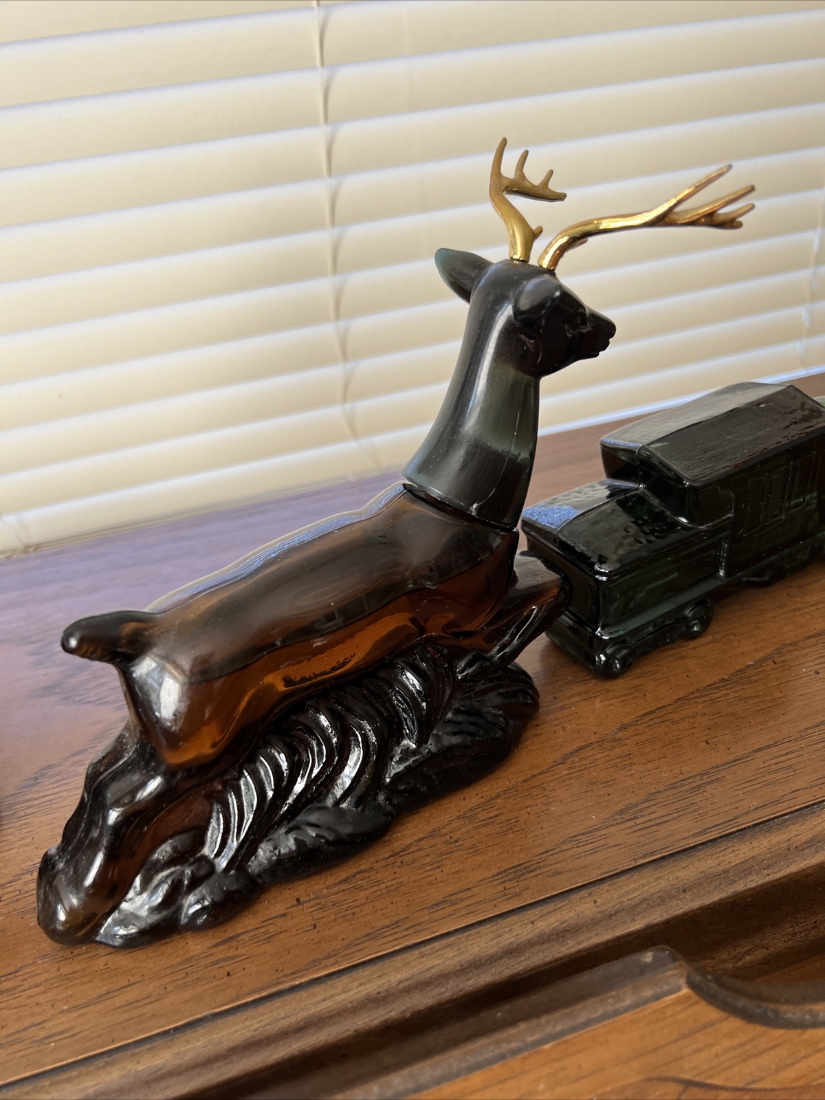 Lot Of 3 vintage Avon Perfume/cologne Deer Bird Train bottles | eBay