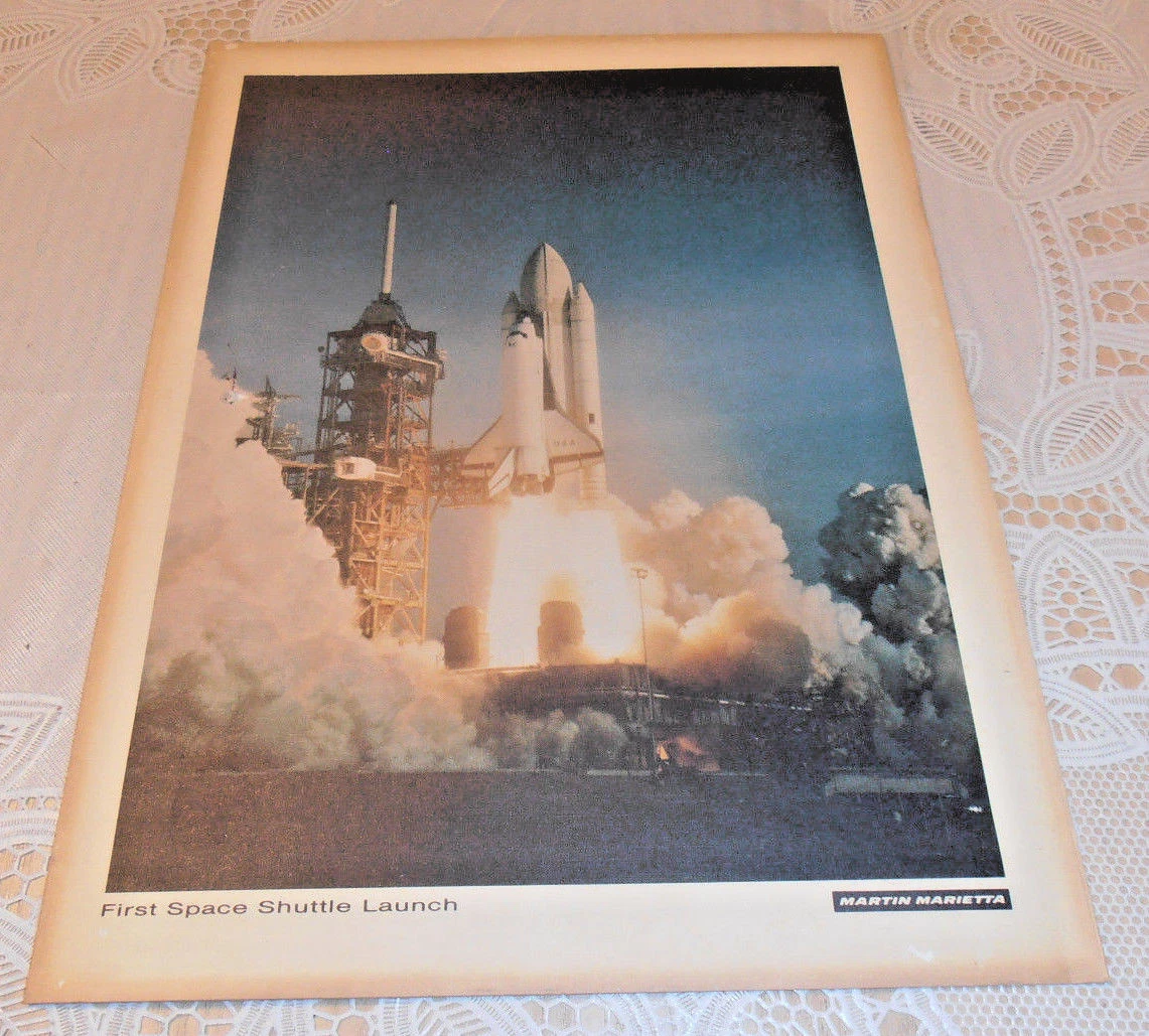 First Space Shuttle Launch 1981