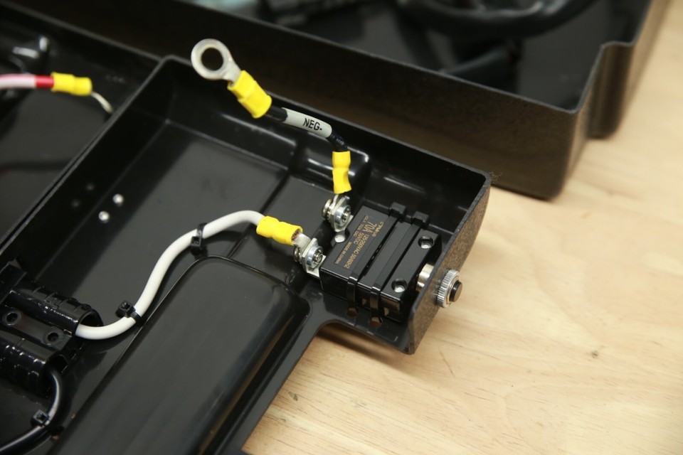 Battery Tray & Cables, Breaker for Amy Systems Alltrack Power Chair M3 ...