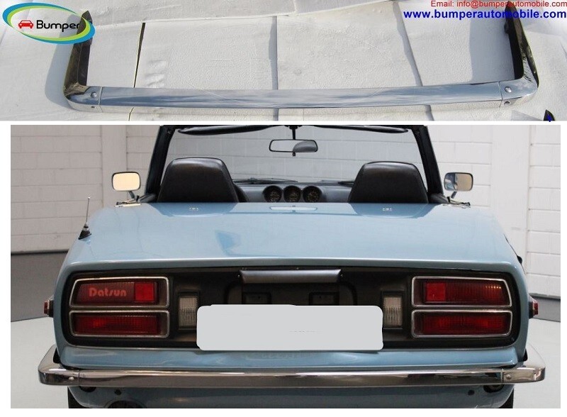 1969-1978 Datsun 240Z 260Z 280Z Rear Bumper | Genuine OEM | Stainless ...