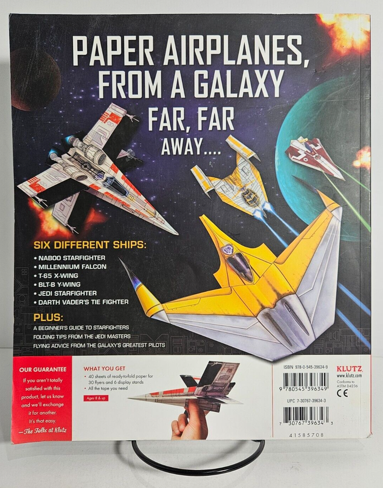 Star Wars Folded Flyers, Paper Starfighters, Complete and Uncut, 2012 ...