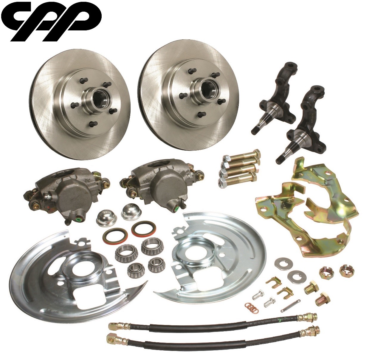 1964-1972 CHEVY CHEVELLE EL CAMINO STOCK SPINDLE DISC BRAKE CONVERSION ...