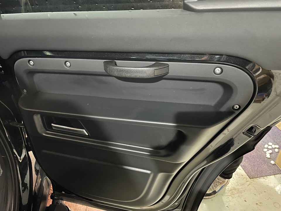 Land Rover Defender 110 Commercial L663 Rear Seat Conversion Leather ...