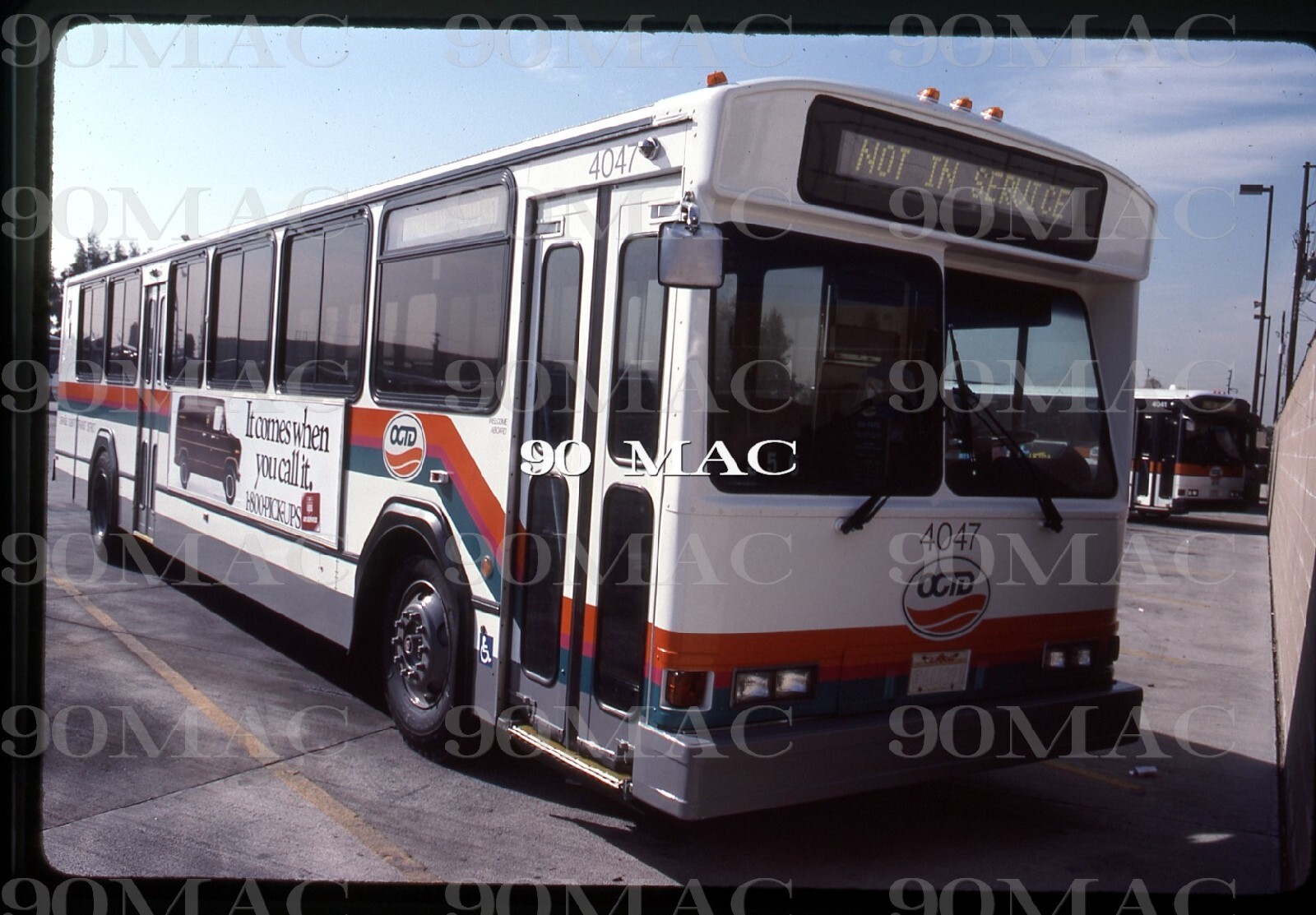 OC TRANSIT DISTRICT-OCTD GILLIG Bus#4047. Garden Grove (CA).Original ...