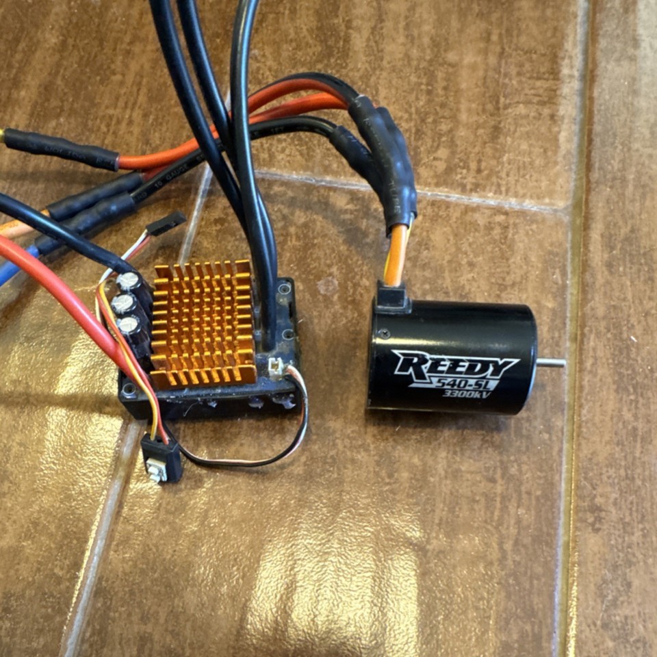 4 Novak Maclan Reedy Justock Brushless Motors & ESCs Lot MX550 GTB ...