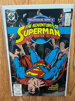 The Adventures Of Superman 436 DC Comics 9.6 E27-28 | eBay
